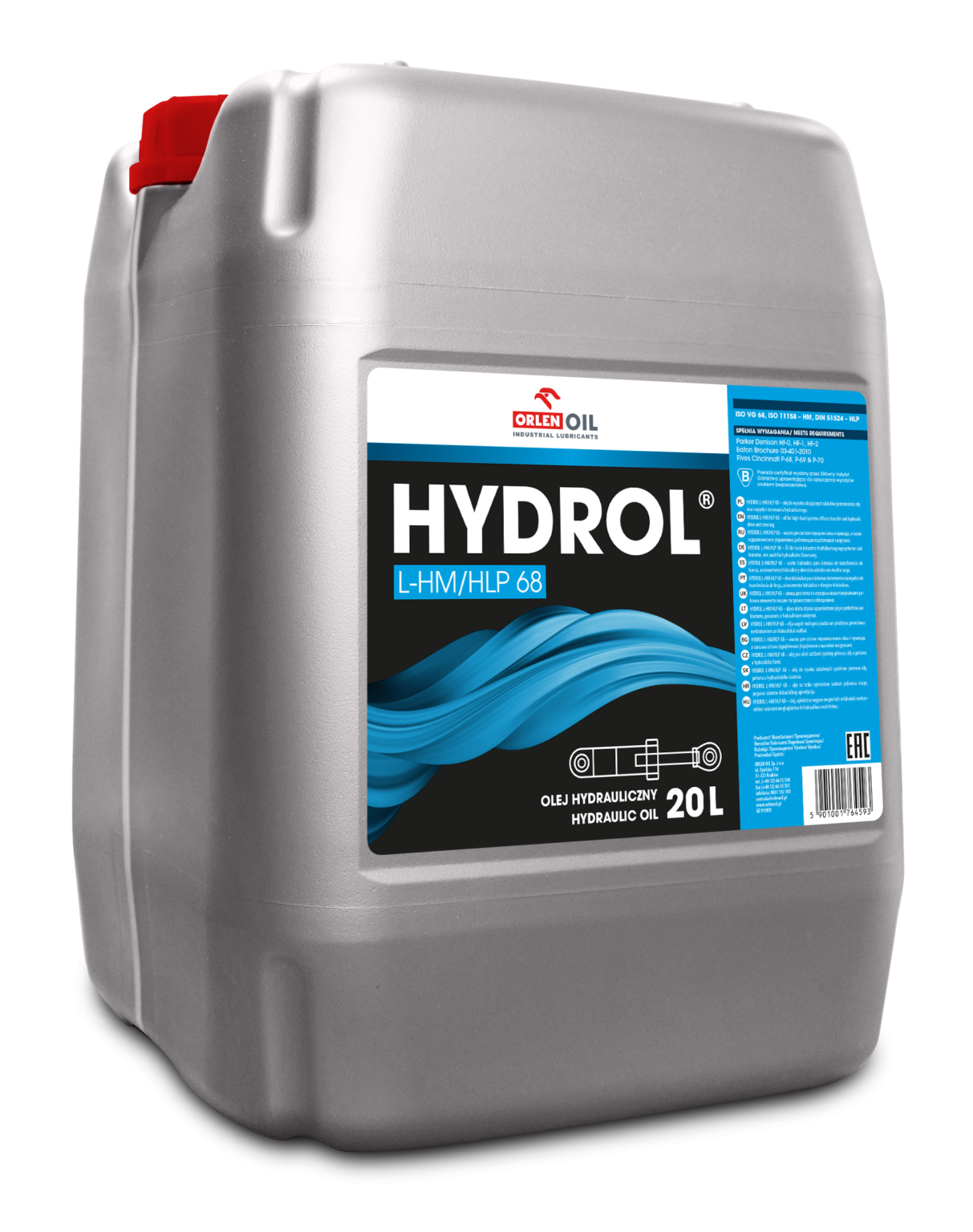 Orlen Oil Hydrol L-HM/HLP 68 - Tecnoil